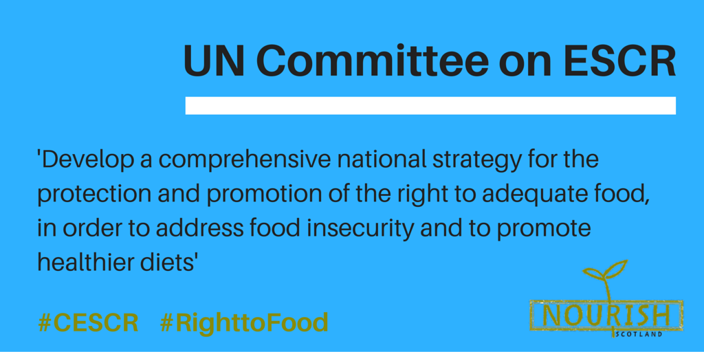 UN CESCR CO - Nourish Scotland