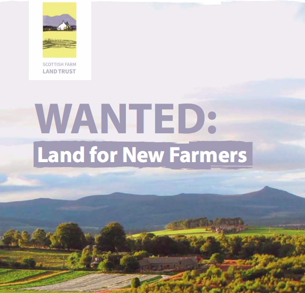 Wanted- Land for New farmers image - Nourish Scotland