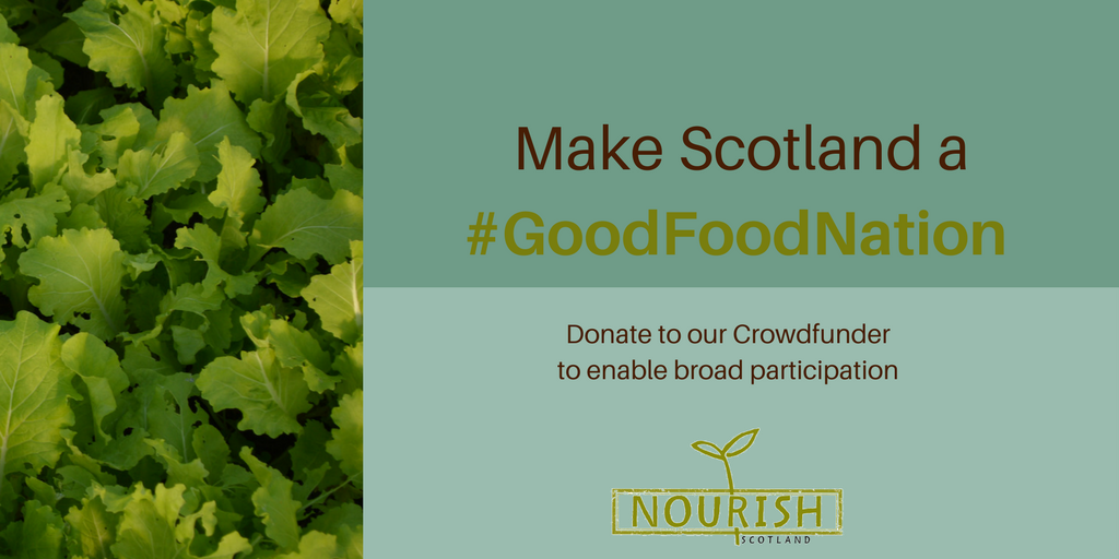 Donate to Good Food Nation Campaign - Nourish Scotland