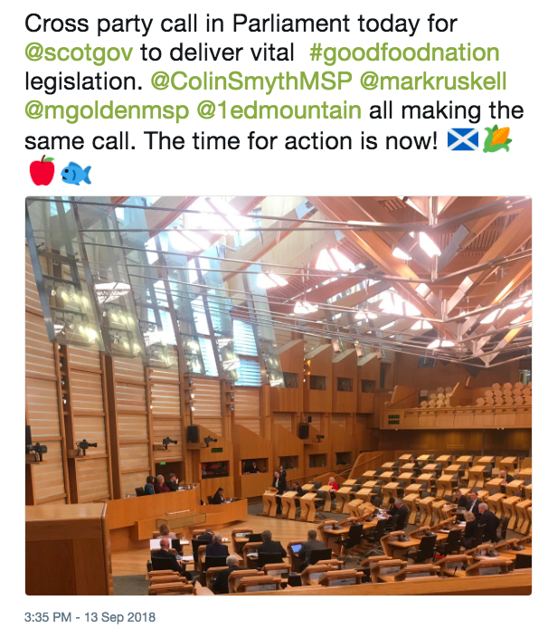 Changing conversations and rising momentum for the Good Food Nation ...